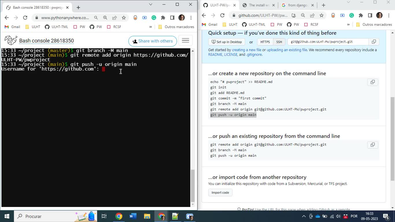 Educast player: 11.5 Projeto Django no PythonAnyWhere