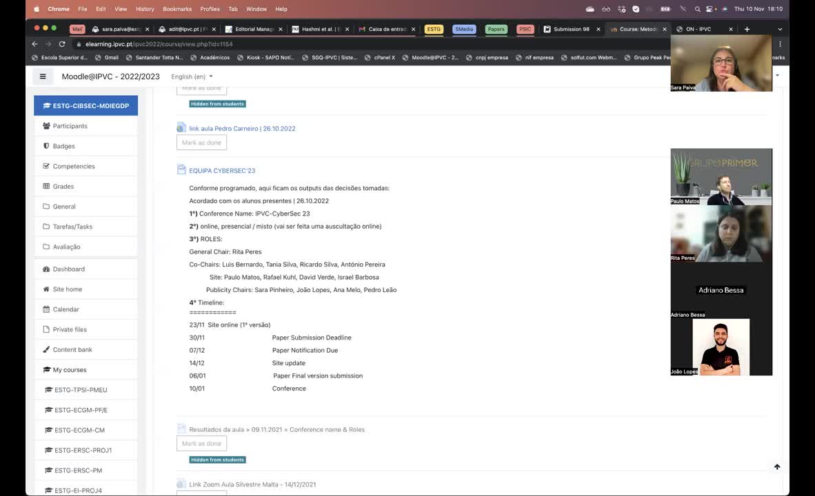 Gestor Educast - Educast Player: EasyChair 2022