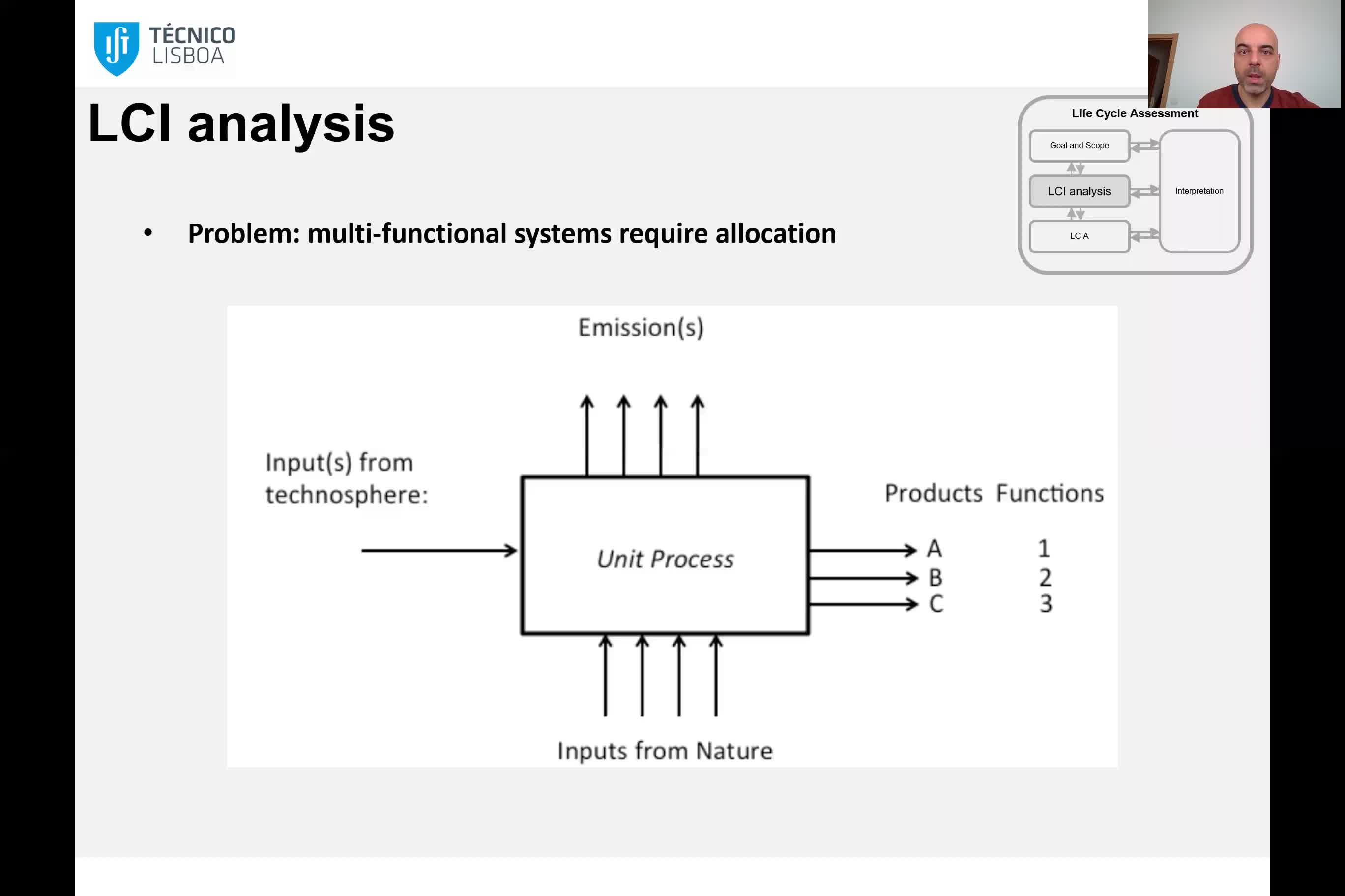 Educast player: Life Cycle Assessment - Second theory class